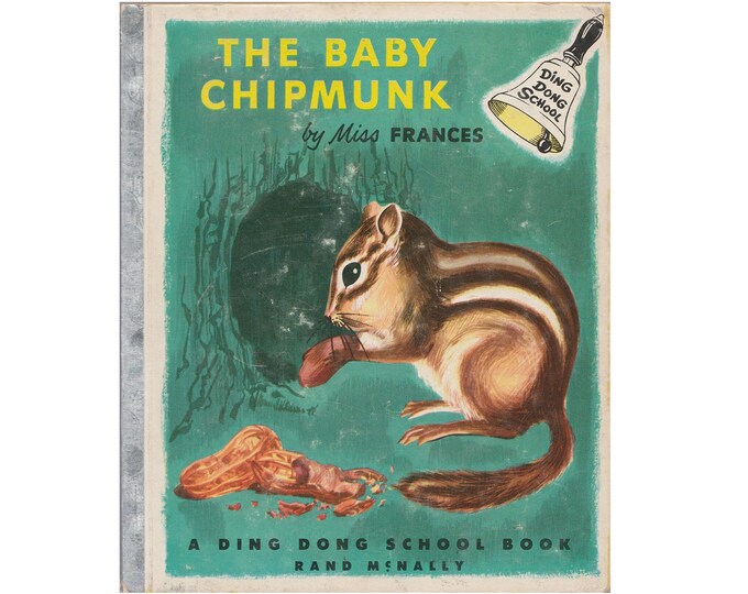 Vintage Ding Dong School Childrens Picture Book the Baby Chipmunk by ...