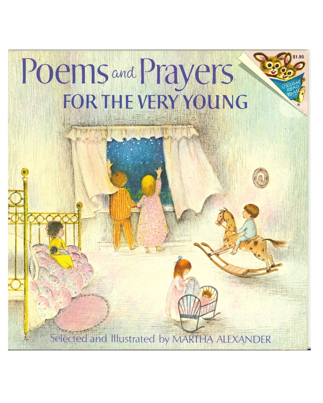 Vintage Childrens Poetry Book Poems and Prayers for the Very Young by ...
