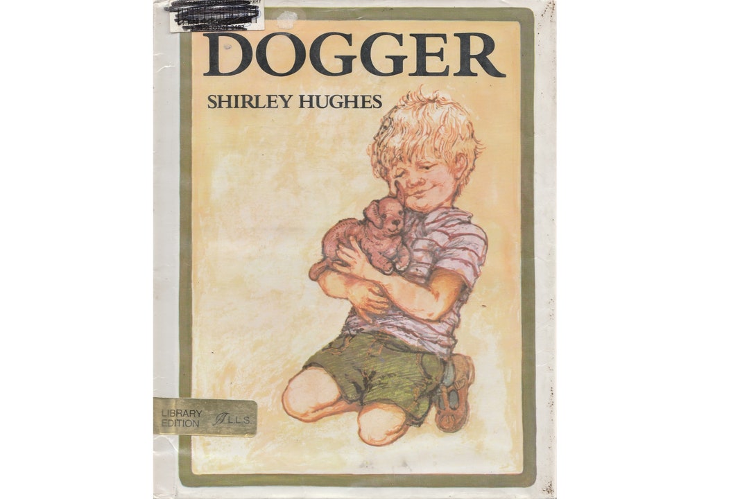 Vintage British Childrens Picture Book Dogger, Shirley Hughes, Stuffed ...