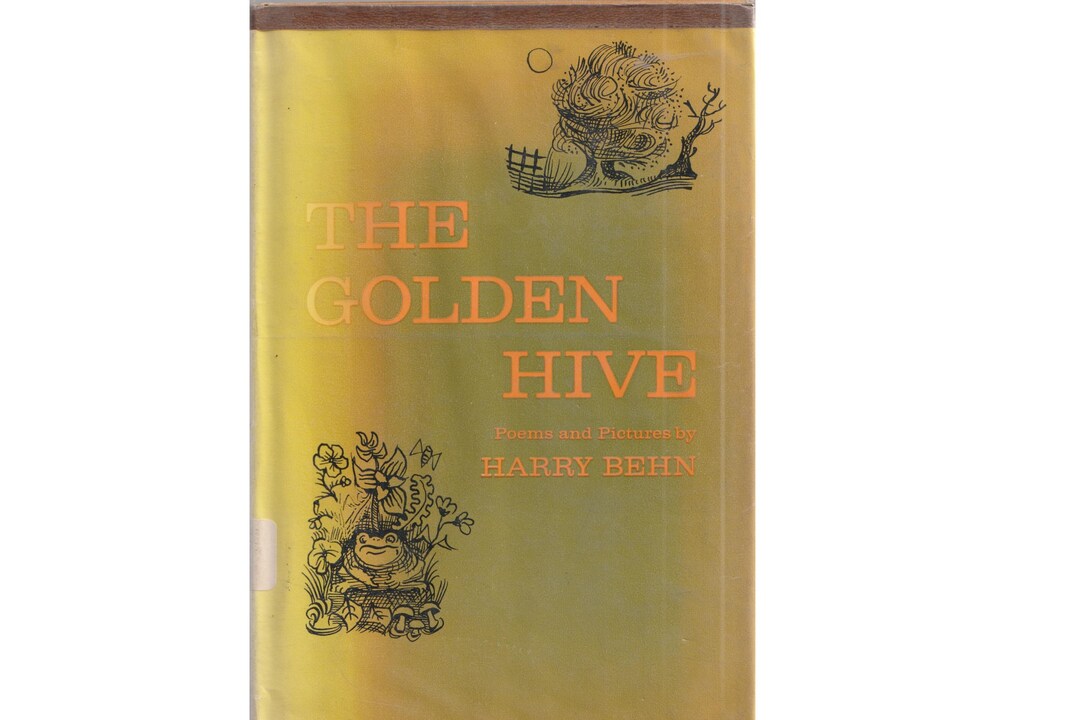 Vintage Childrens Poetry Book the Golden Hive, Harry Behn, Kids Nature ...
