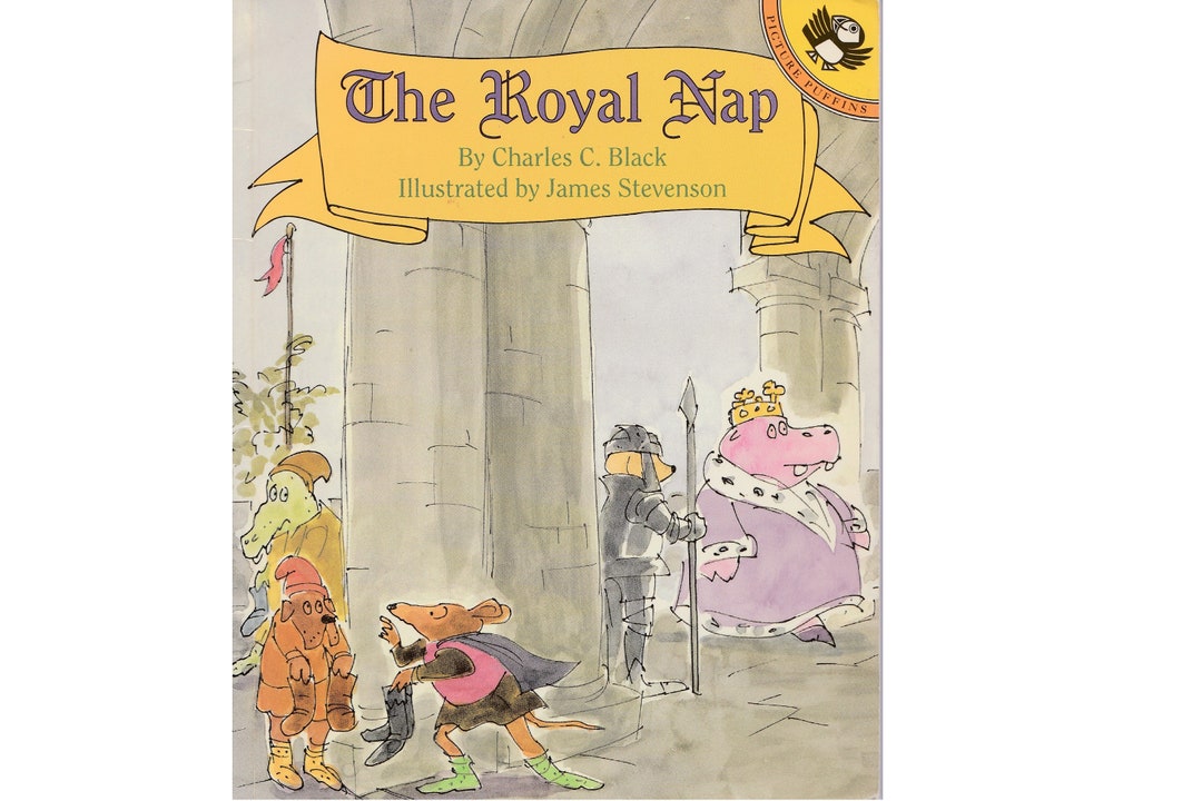 Vintage Childrens Picture Book the Royal Nap, James Stevenson, Cranky ...
