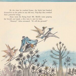 Vintage Adrienne Admas Childrens Pictur Book Mr Biddle and the Birds by ...