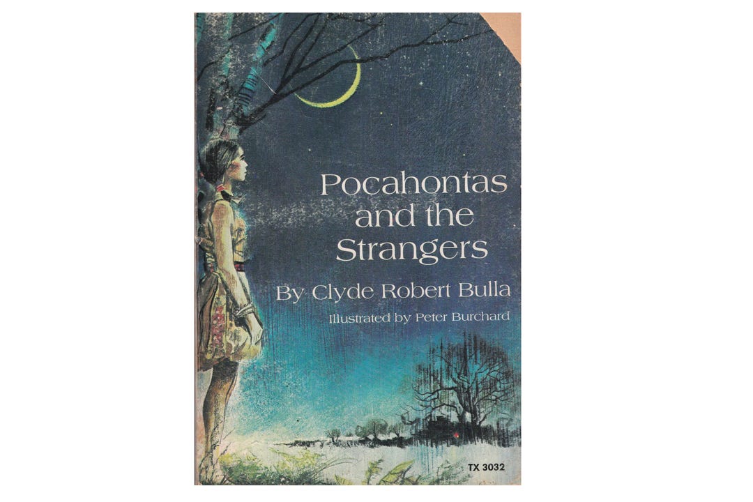 Vintage Childrens Biography Book Pocahontas and the Strangers, Clyde ...