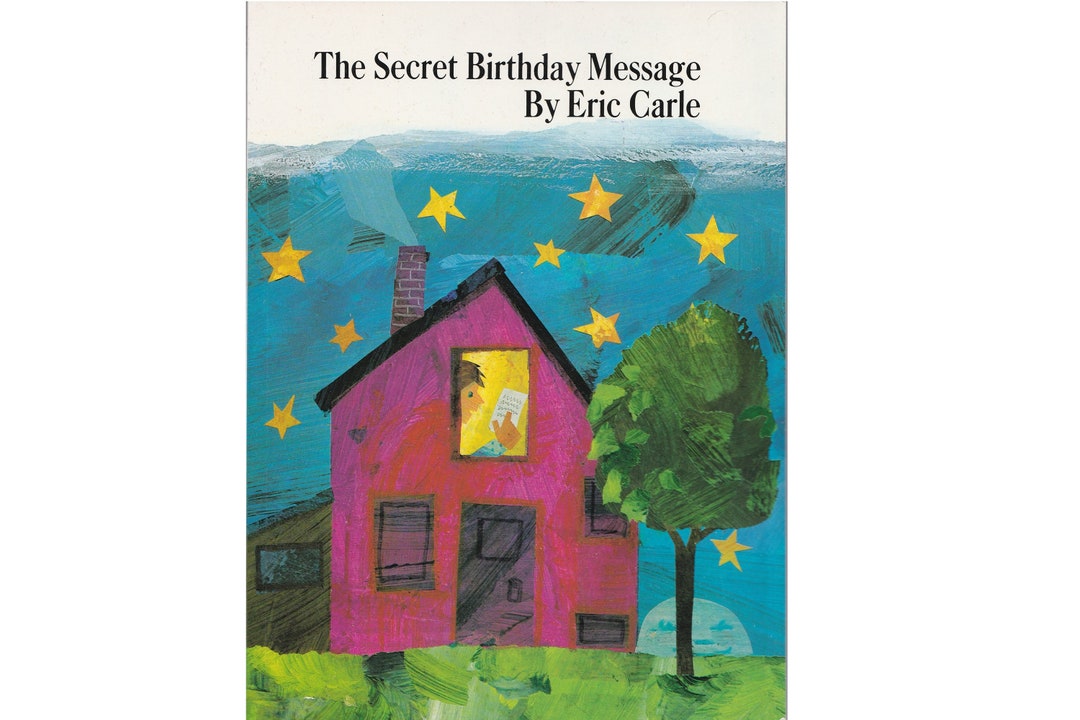 Vintage Childrens Picture Book the Secret Birthday Message by Eric ...
