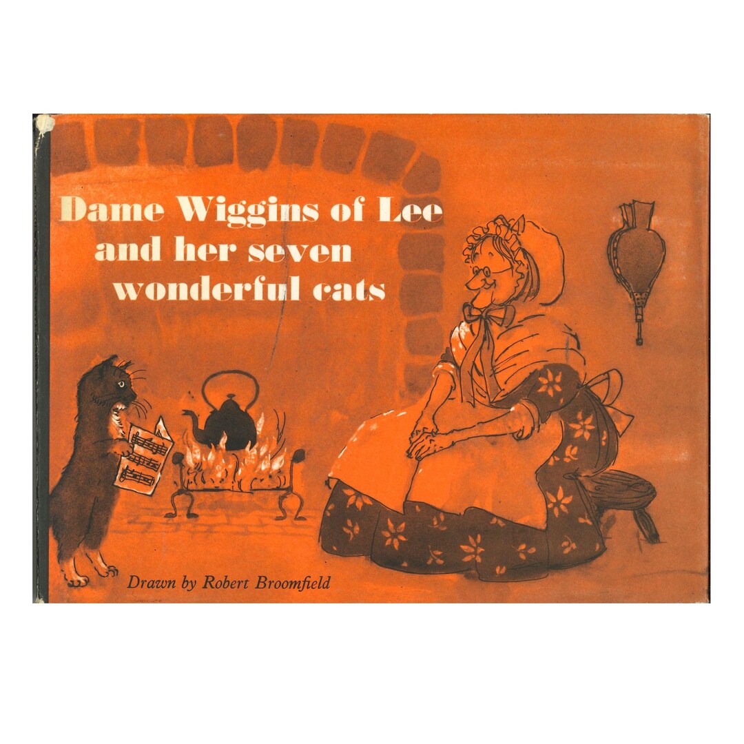 Vintage Childrens Picture Book Dame Wiggins of Lee and Her Seven ...