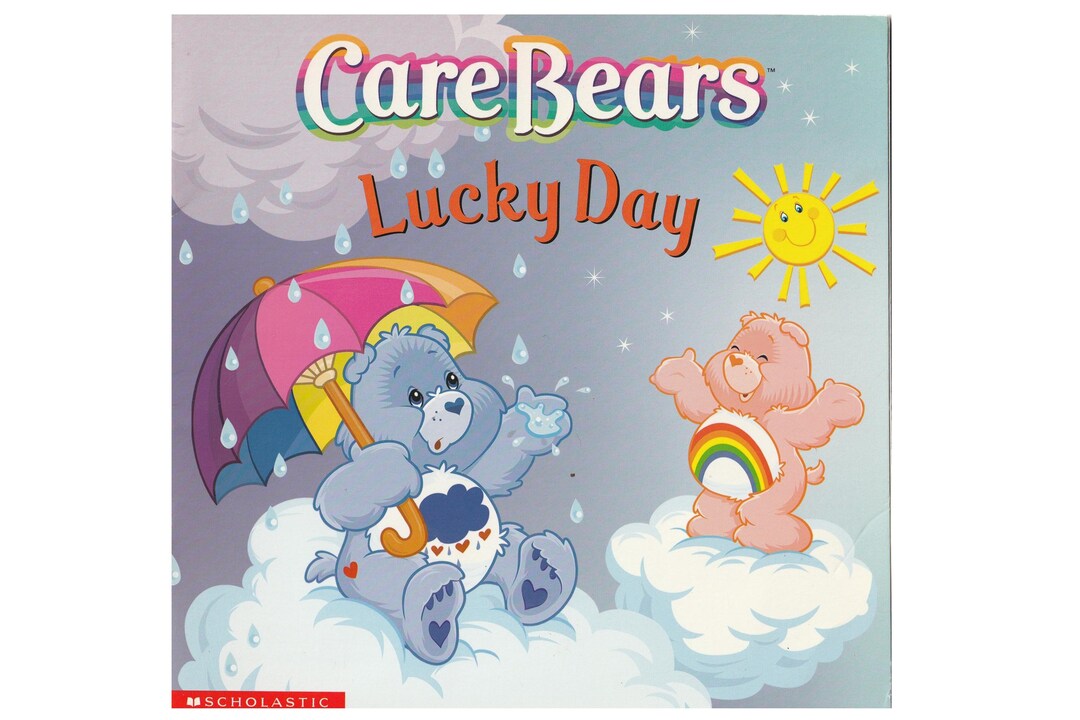 Vintage Care Bears Childrens Picture Book Lucky Day, Grumpy Bear, Bad ...