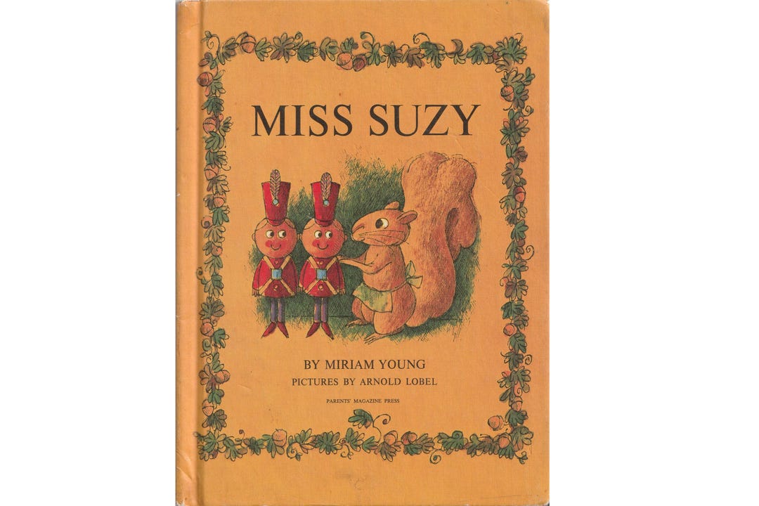 Vintage Childrens Picture Book Miss Suzy by Miriam Young, Arnold Lobel ...