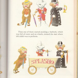 Vintage Childrens Picture Book Bear Circus by William Pene Du Bois ...