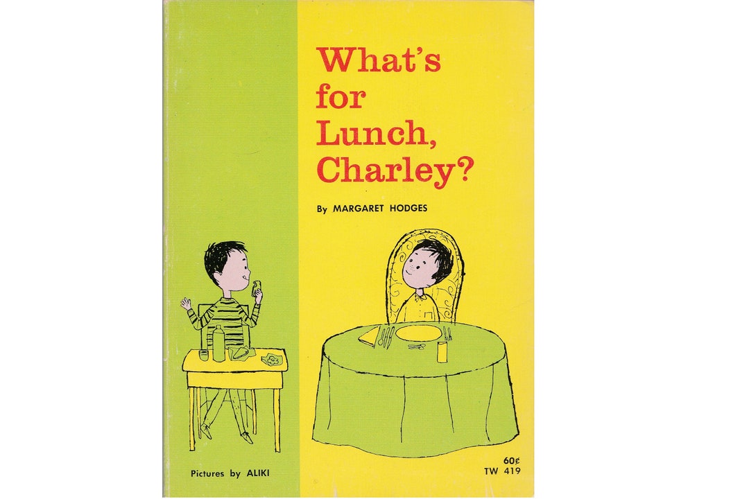 Vintage Childrens Book What's for Lunch Charley by Margaret Hodges ...