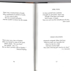 Vintage Childrens Poetry Book Lots of Limericks, Myra Cohn Livingston ...