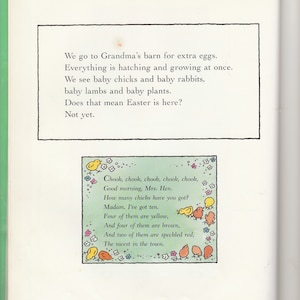 Vintage Childrens Easter Picture Book, Happy Easter Day, Wendy Watson ...