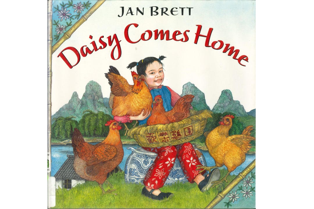 Vintage Jan Brett 'daisy Comes Home' Book: Chinese Farm Animal ...