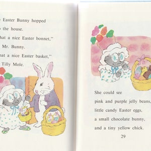 Vintage Childrens Easter Book Silly Tilly and the Easter Bunny, Lillian ...