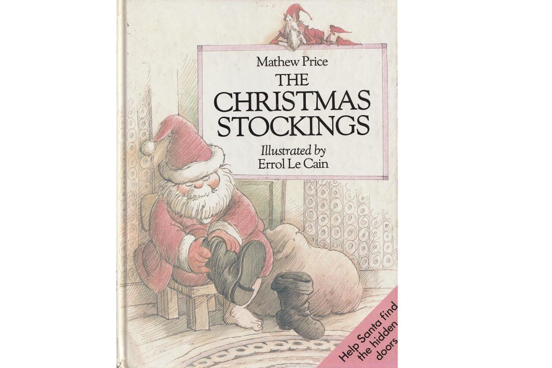 Vintage Lift the Flaps Childrens Holiday Picture Book the Christmas ...