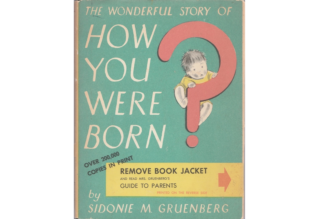 Vintage Childrens Sex Ed Book the Wonderful Story of How You Were Born ...