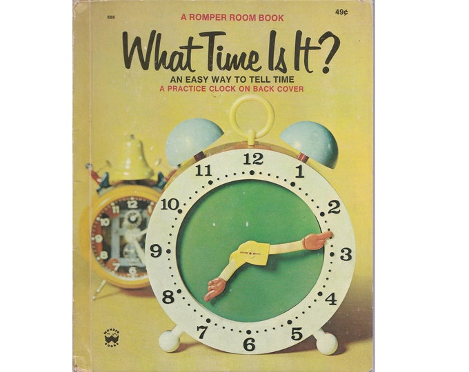 Vintage Wonder Books Romper Room Book Childrens Picture Book What Time ...