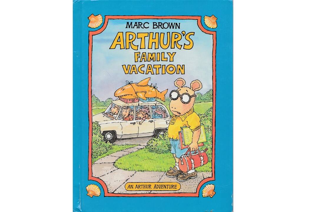 Vintage Childrens Picture Book Arthurs Family Vacation by Marc Brown ...
