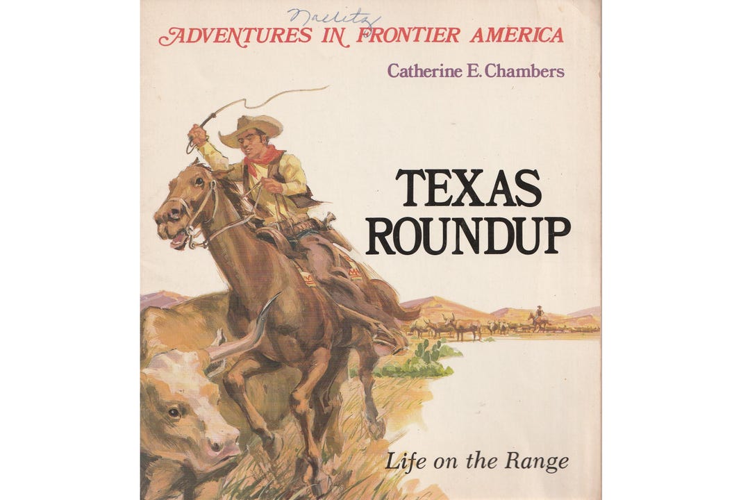 Vintage Adventures in Frontier America, livre pour enfants de fiction ...