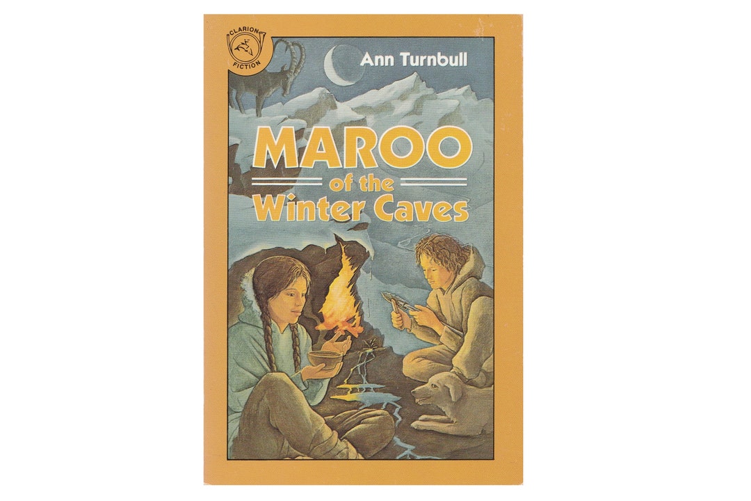 Vintage Childrens Historical Fiction Book Maroo of the Winter Caves ...