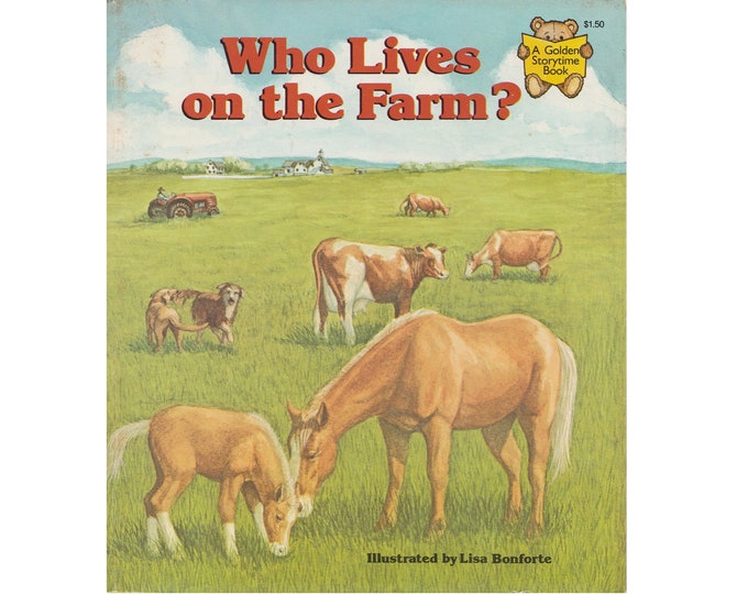 Vintage Golden Storytime Book Preschool Childrens Picture Book Who ...