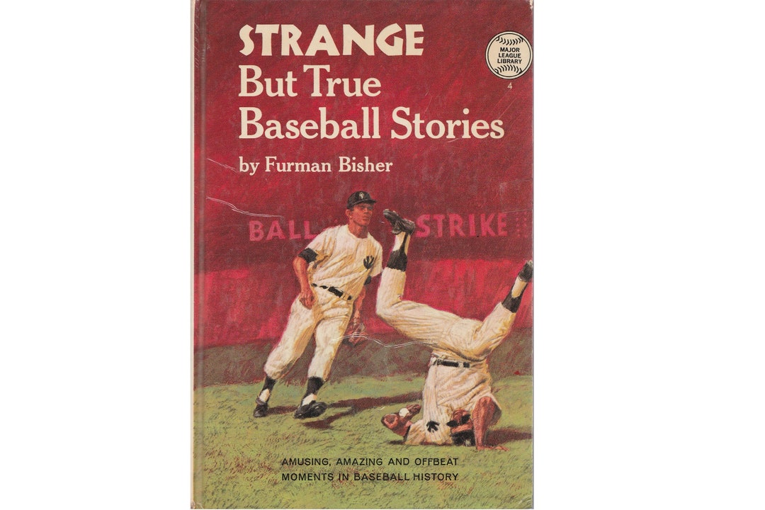 Vintage Major League Library Childrens Sports Facts Book Strange but ...