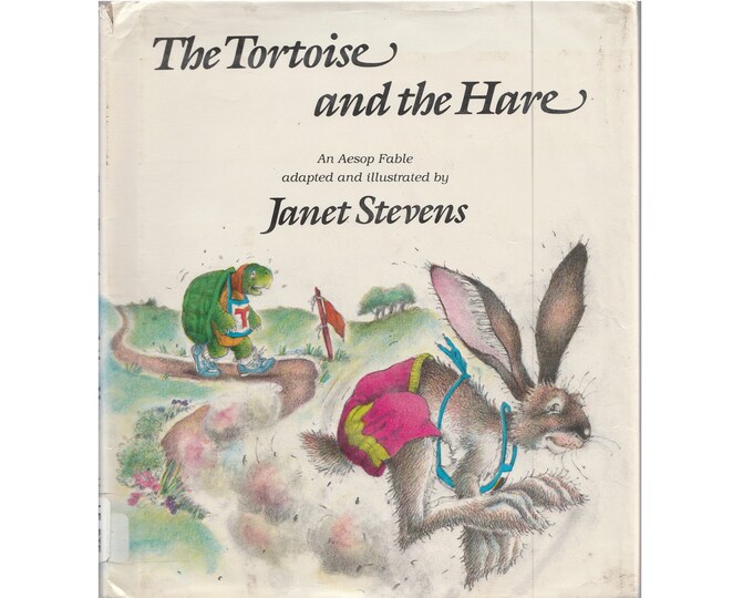 Vintage Childrens Aesop Fable Picture Book the Tortoise and the Hare ...