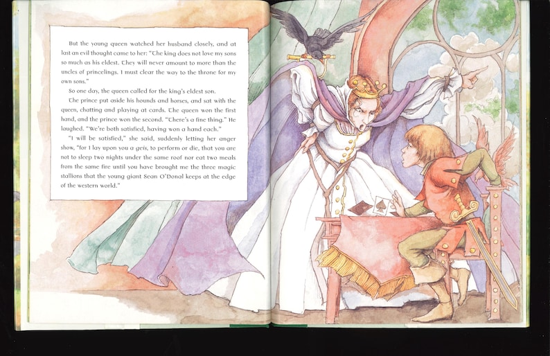 Vintage Childrens Irish Folktale Picture Book the Prince of Ireland and ...