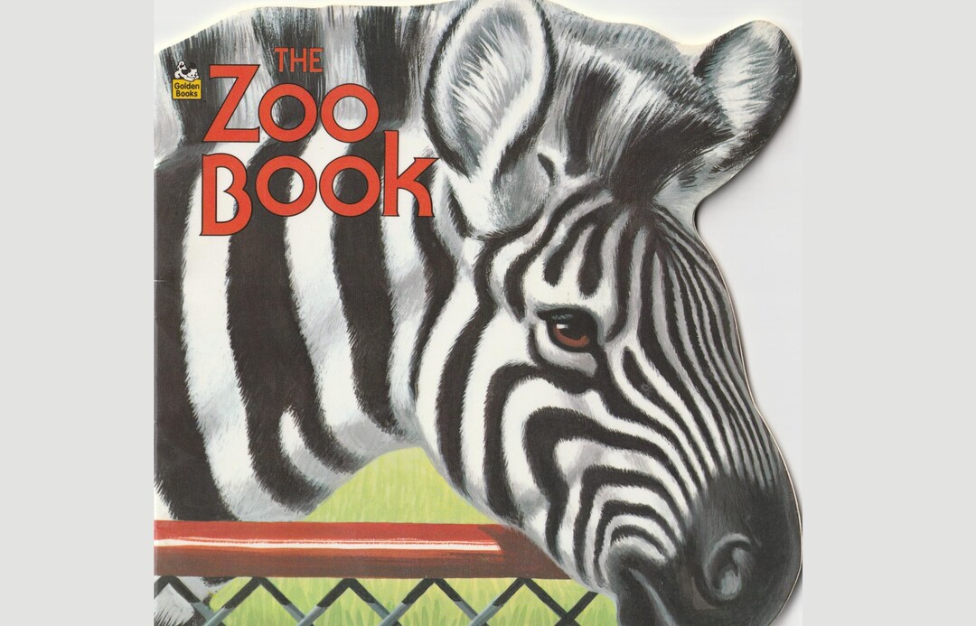 Vintage Golden Shape Preschool Childrens Picture Book the Zoo Book, Jan ...