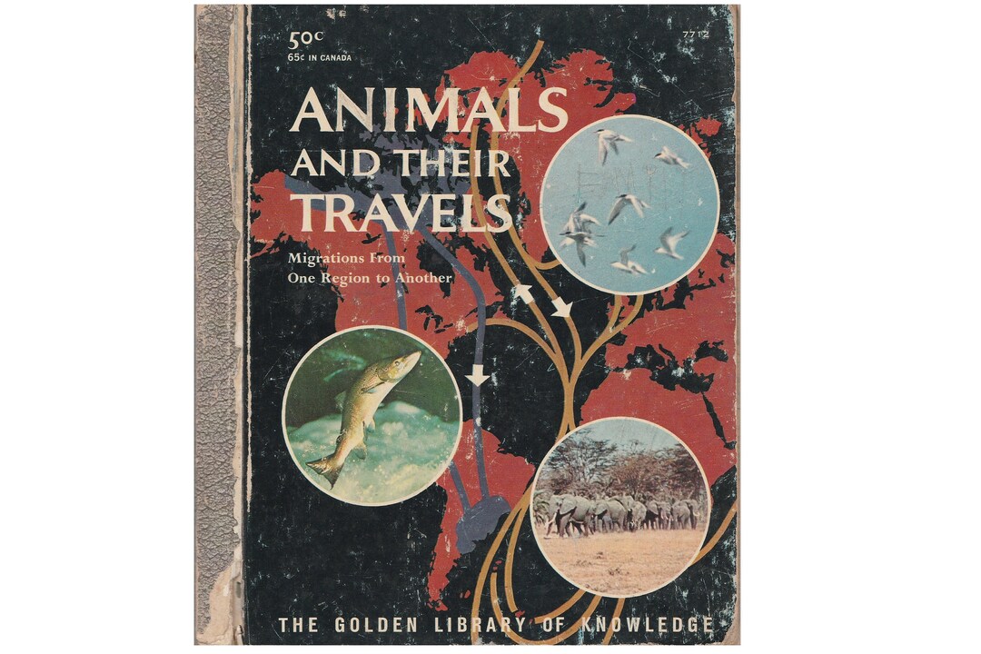 Vintage Golden Library of Knowledge Childrens Nature Study Migration ...