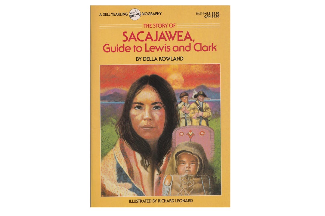 Vintage Native American Childrens Biography Book Sacajawea Guide to ...