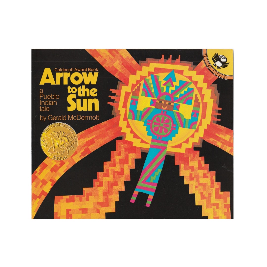 Vintage Caldecott Medal Native American Myth Childrens Picture Book ...