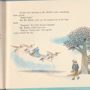 Vintage Adrienne Admas Childrens Pictur Book Mr Biddle and the Birds by ...