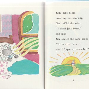 Vintage Childrens Easter Book Silly Tilly and the Easter Bunny, Lillian ...