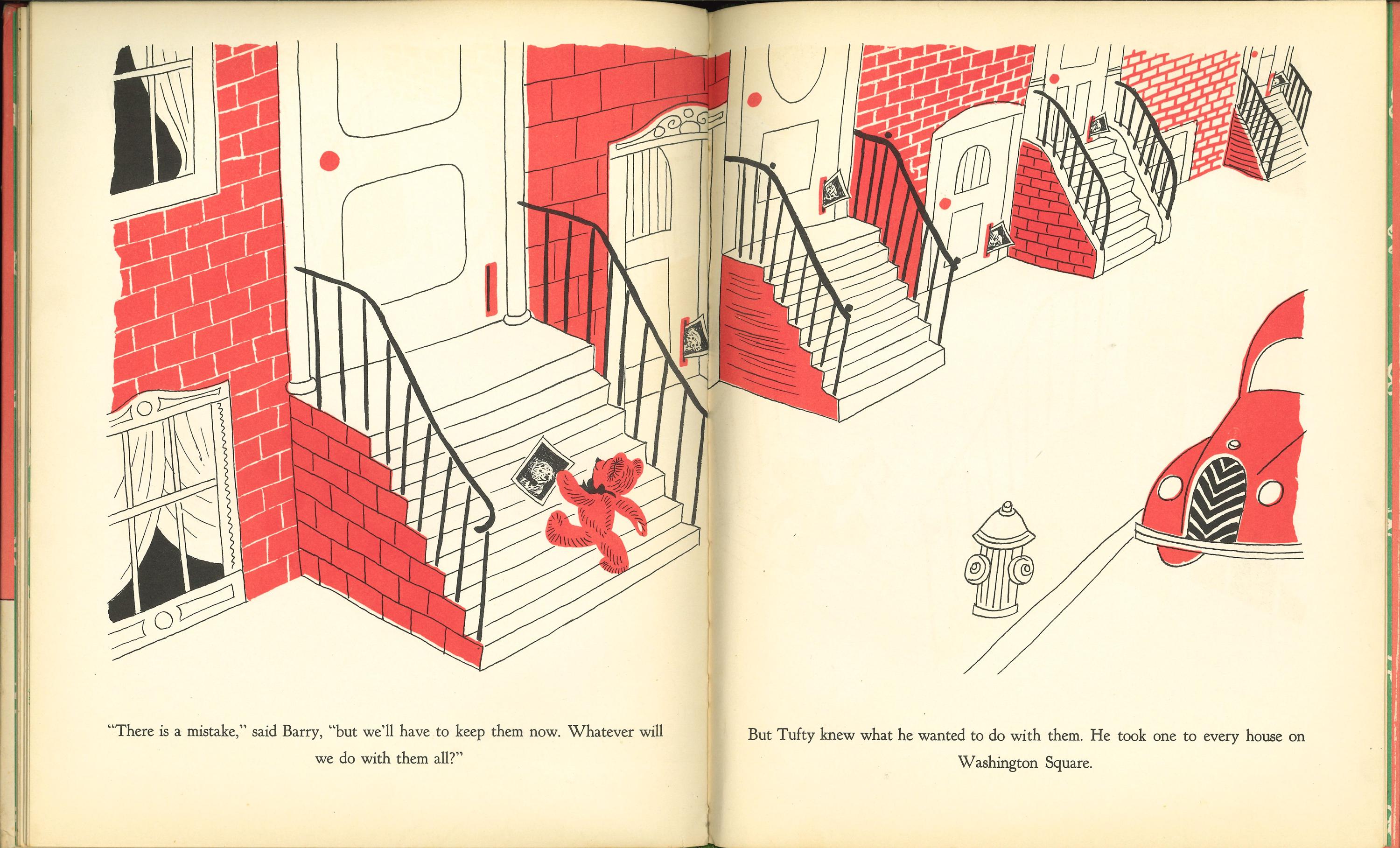 RARE Vintage Childrens Teddy Bear Picture Book A Hundred Tufty's, Jean ...