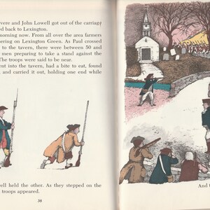 Vintage Childrens Biography Book and Then What Happened Paul Revere by ...