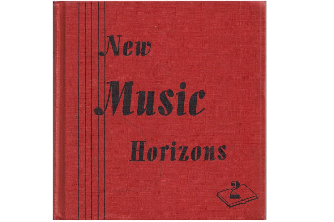 Vintage 1940s Second Grade School Music Class Textbook New Music ...