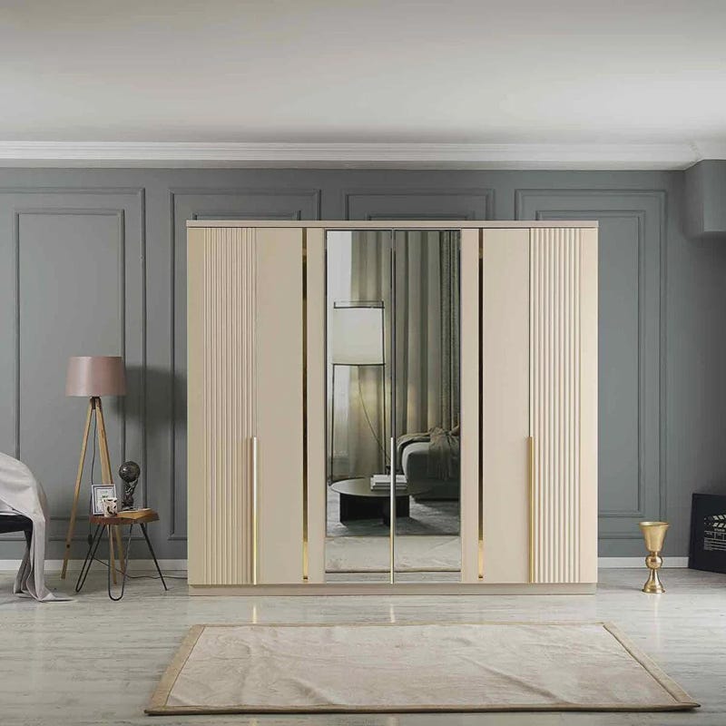 Rattan Bedroom Wardrobe - Etsy UK