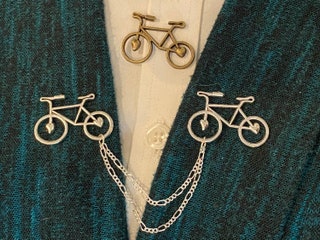 Bicycle Pin - Etsy