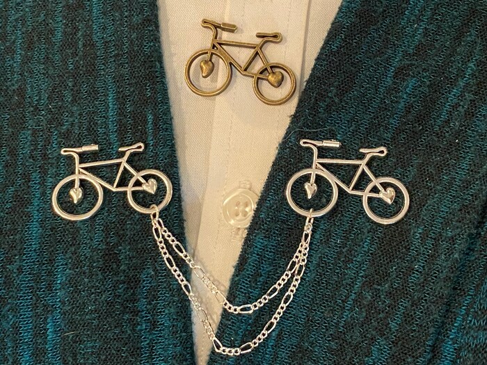 Bicycle Pin - Etsy