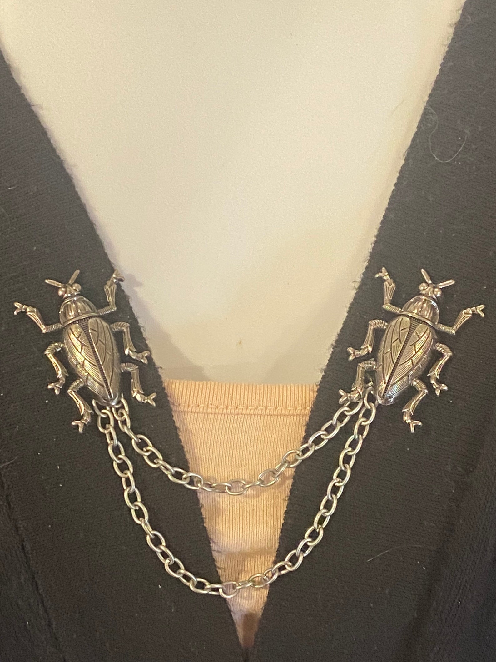 Sweater Pins: Insects Bugs Roaches Beetles in Pewter - Etsy