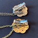 Sweater Clips: Pewter and Antique Gold Decorative Medallions - Etsy