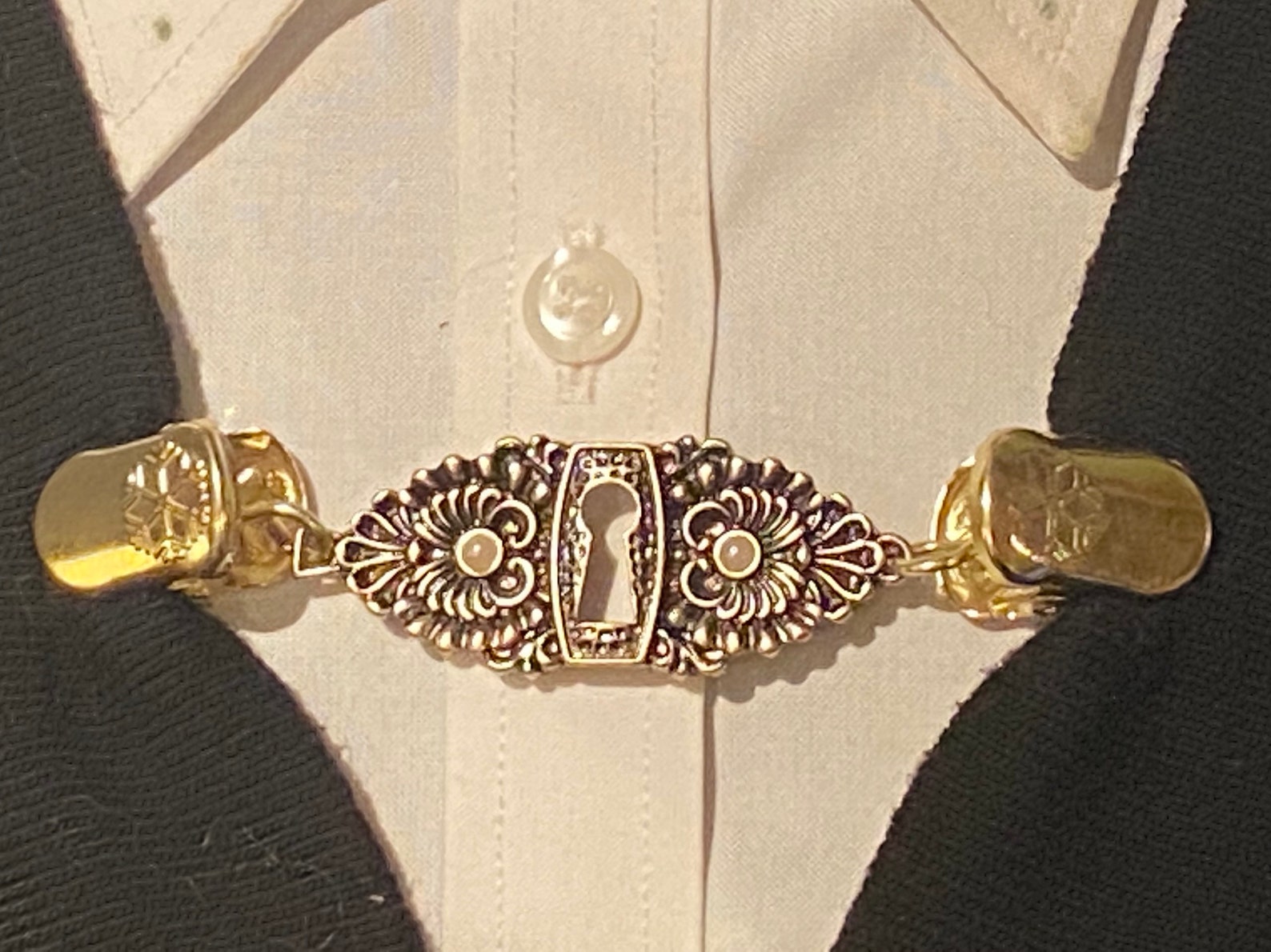 Dress Clips: Key Hole Keyhole Lock Two Different Styles | Etsy