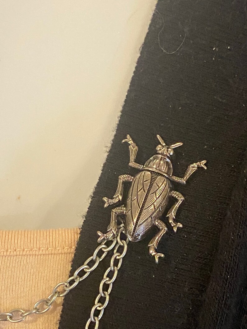 Sweater Pins: Insects Bugs Roaches Beetles in Pewter - Etsy