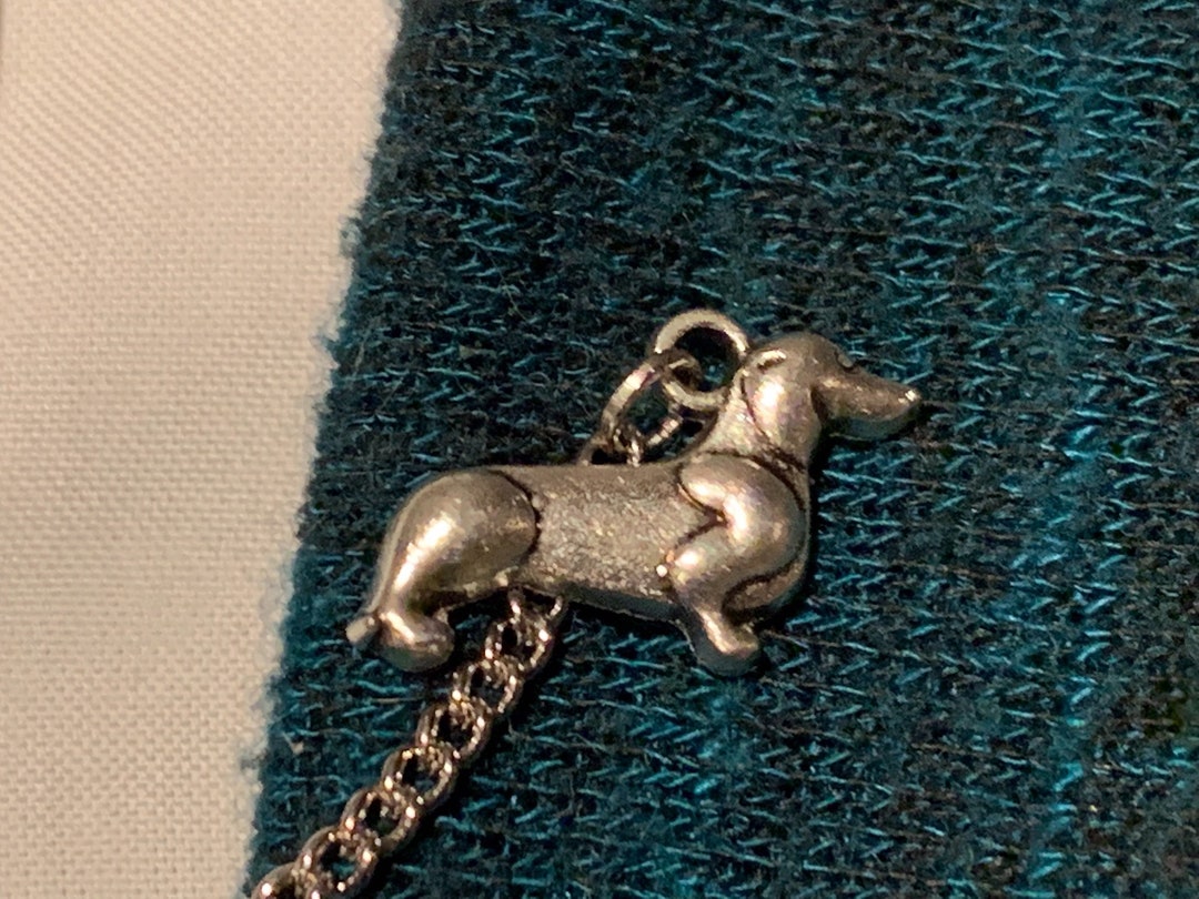 Collar Pins: Dachshunds in Silver, Dog, Doxie, Doxies, Weenie Dog, Dogs ...