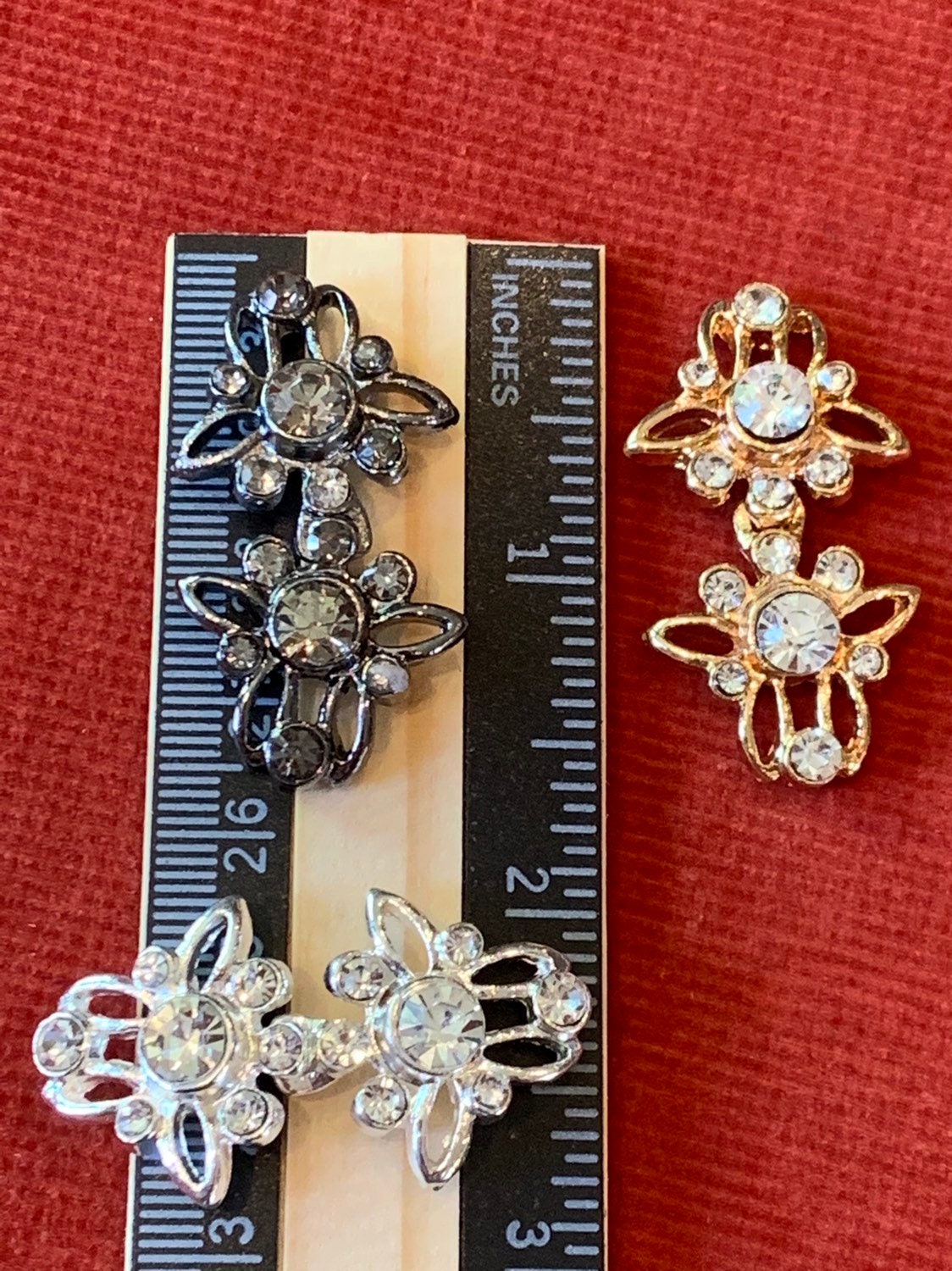 Cloak Pins Sweater Clips Sweater Pins: Rhinestone Locking | Etsy