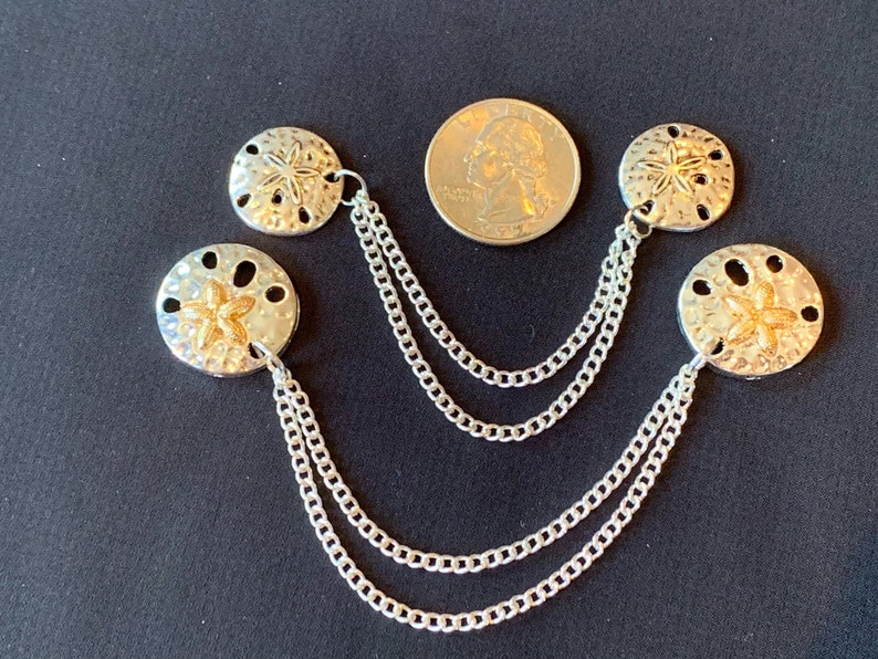 Sweater Pins: Sand Dollars | Etsy