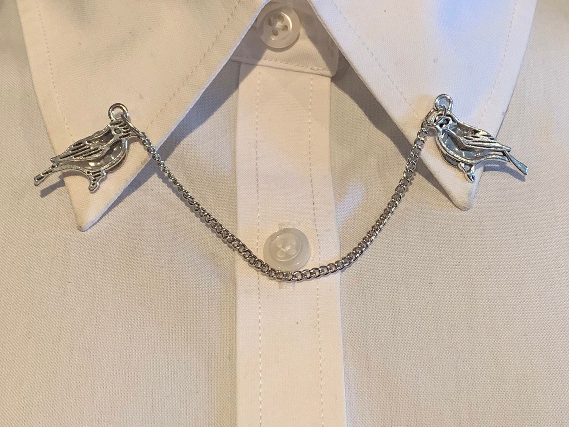 Sweater Pins: Birds in Silver Dove Doves Bird PRICE | Etsy