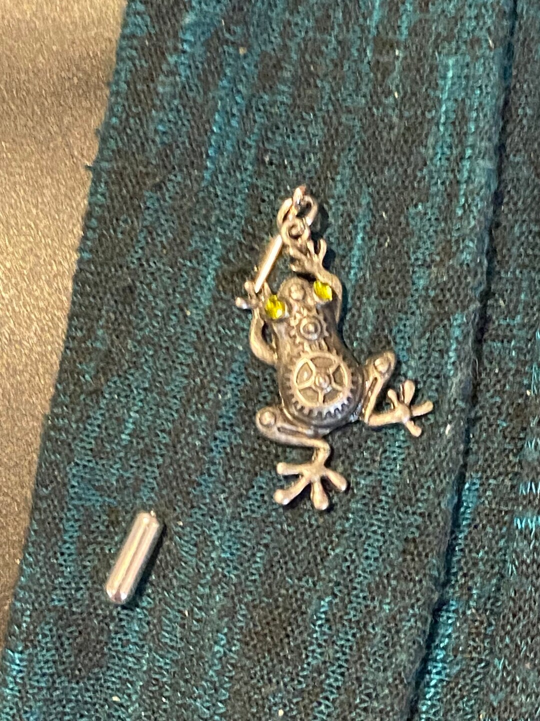Steampunk Frog Hatpin, Hat Pin, Scarf Pin, Lapel Pin Frogs, Toad, Toads ...