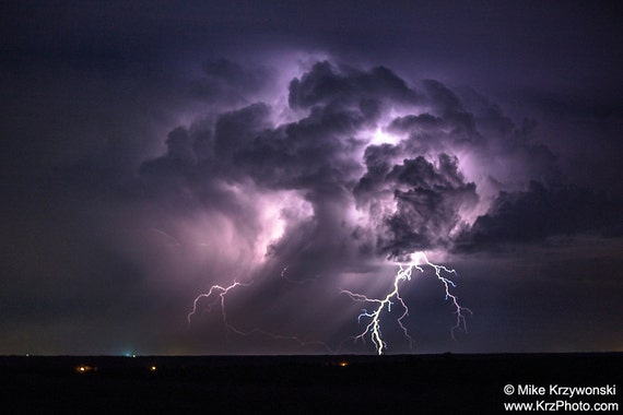 Colorful Lightning Real