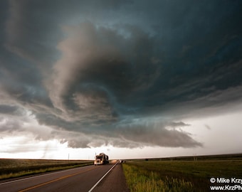 Amazing Tornado Crossing the Road in Campo Colorado Photo - Etsy